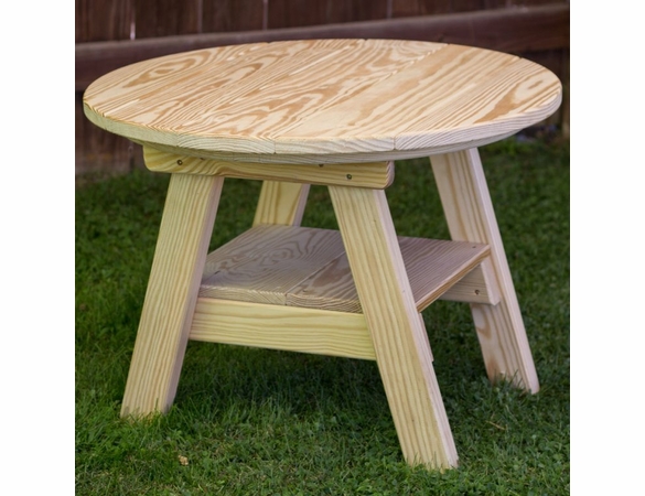 Outdoor Furniture - Dining Table - Pine - Round