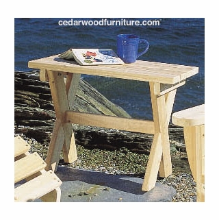 Cedar Wood, Pine & Aspen Accent, Coffee and End Tables