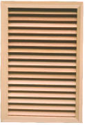 Rectangular Economy Gable Vent