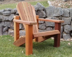 Wood Adirondack Chairs, Ottomans, Kits and Sets