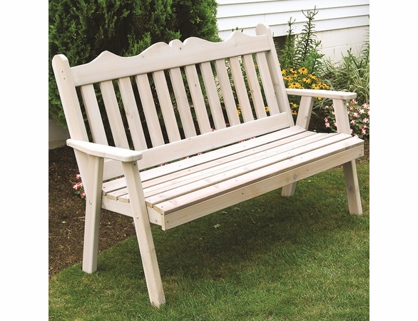 Royal Cedar English Garden Bench 4', 5' or 6'