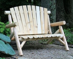 Rustic Cedar Wood Bedroom and Outdoor Furniture & Sets
