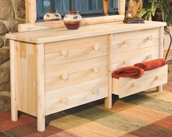 Rustic Cedar Wood Bedroom and Outdoor Furniture & Sets