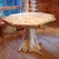 Cabin Collection Octagonal Stump Base Dining Table - Rustic Log Style
