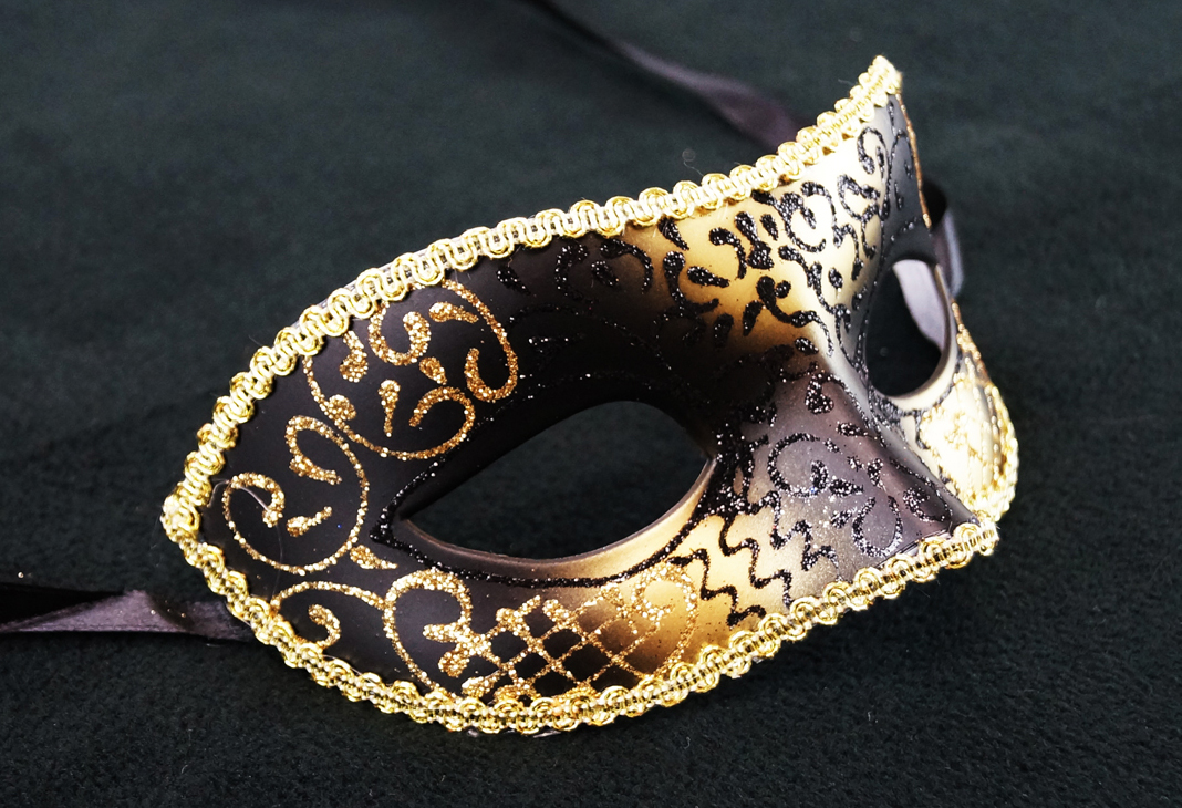Gold Masquerade Ball Masks