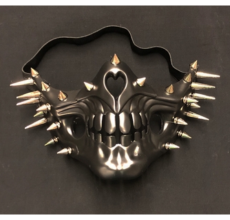 Metal Skull Mask Art