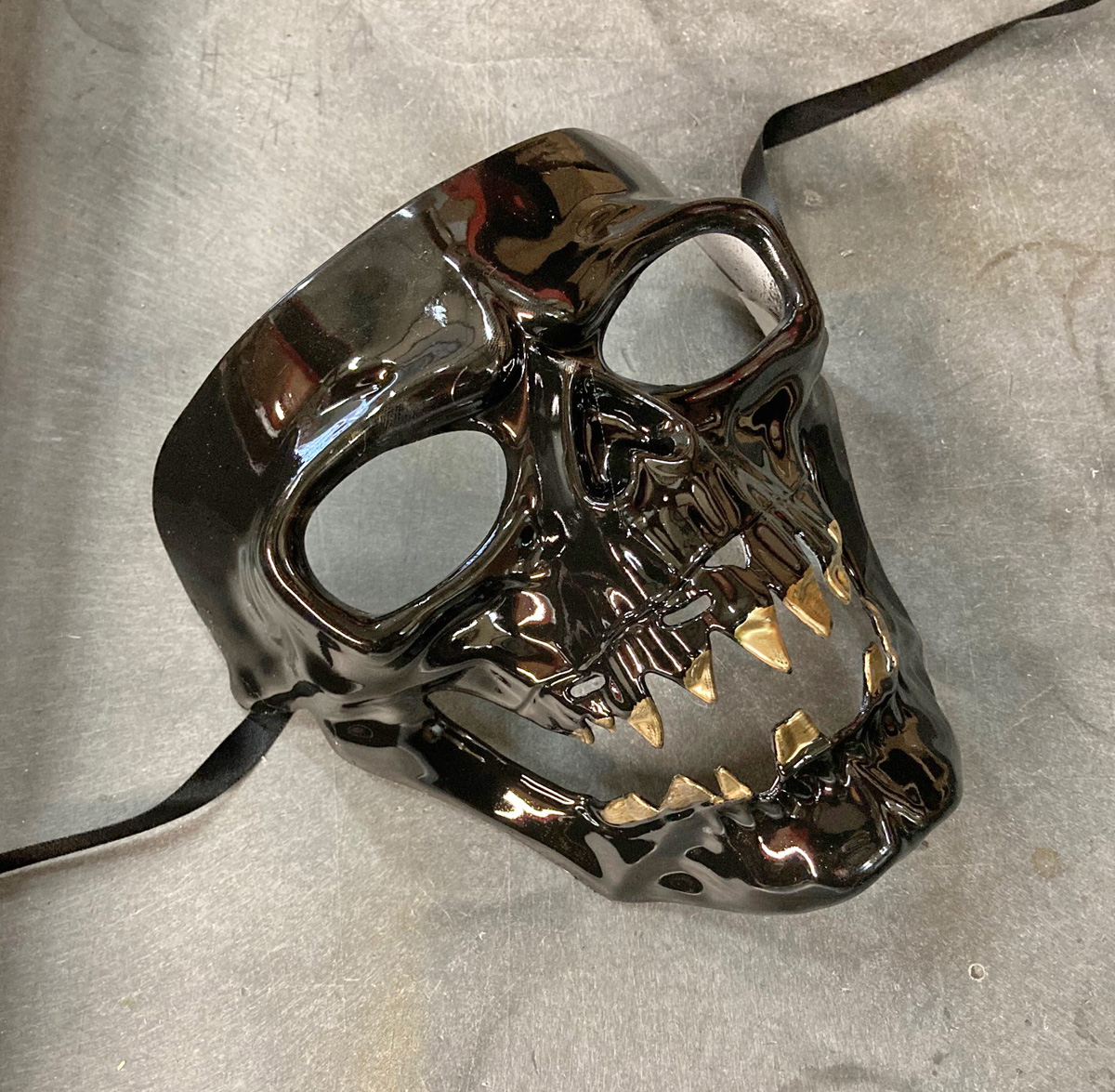 Black Skull Mask Halloween