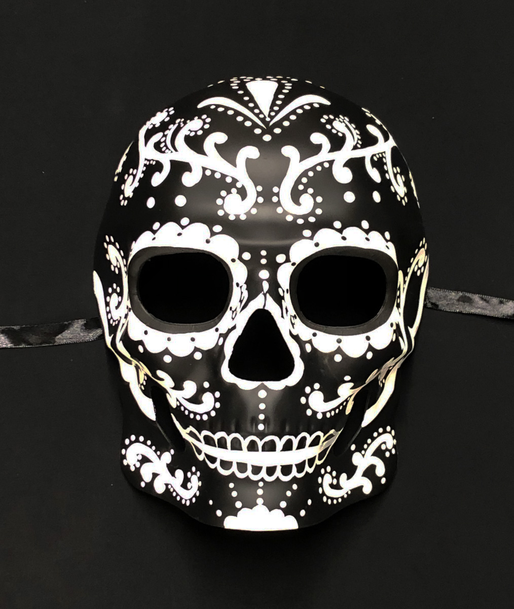 Sugar Skull Half Mask