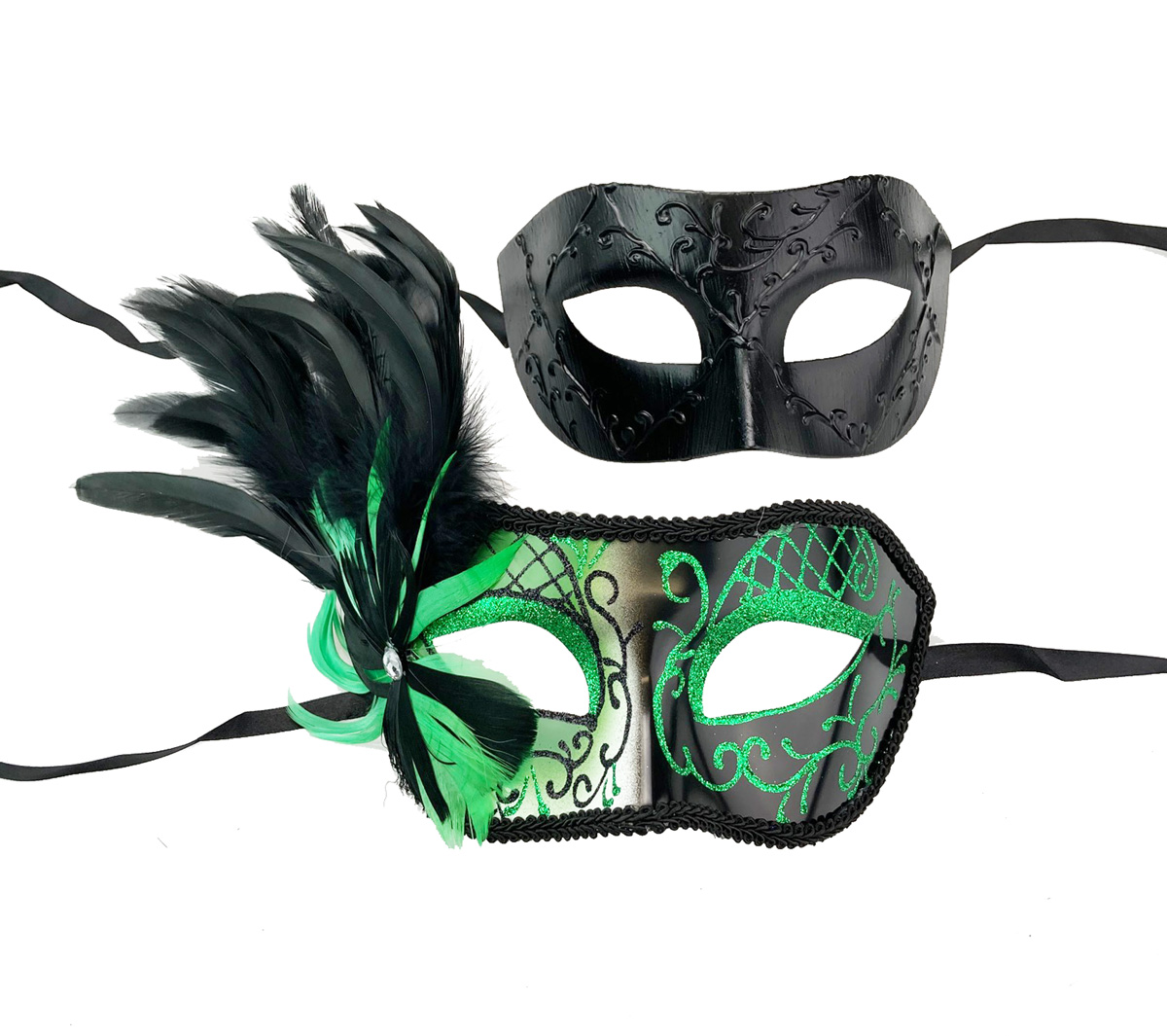 Colored Masquerade Masks For Couples