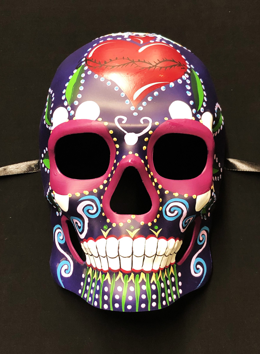 Purple Sugar Skull