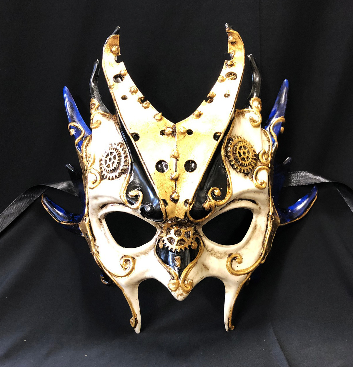 Mens Masquerade Mask Gold