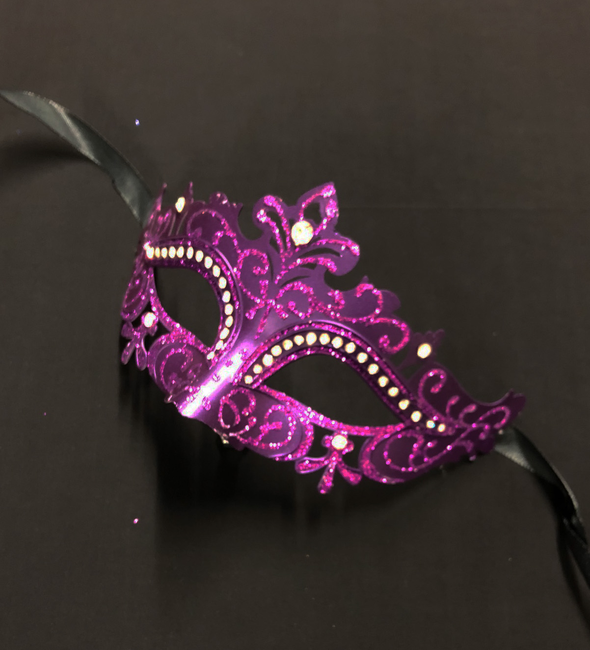 Purple Female Masquerade Masks