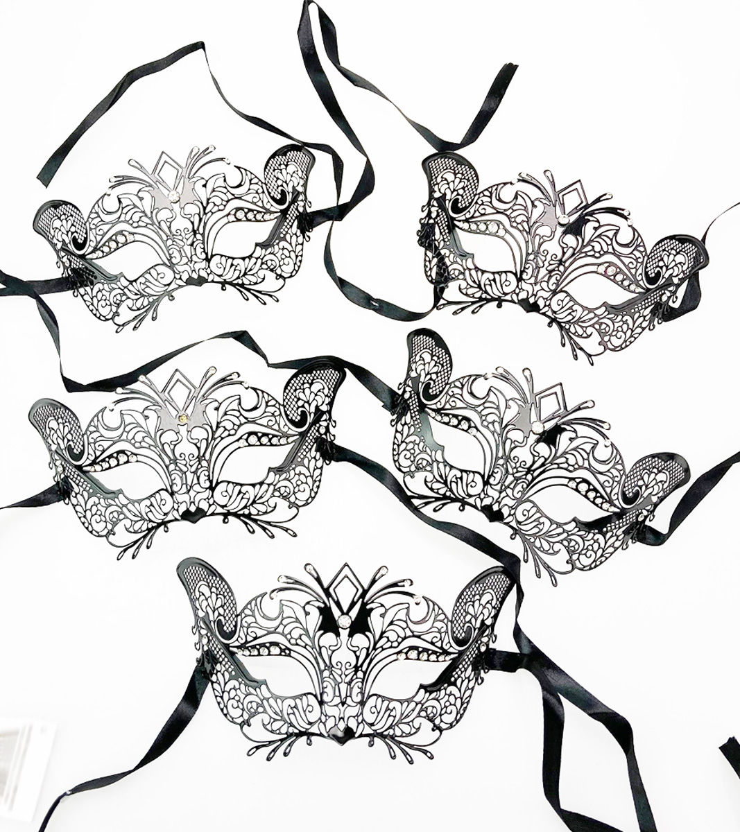 Full Masquerade Mask Drawing