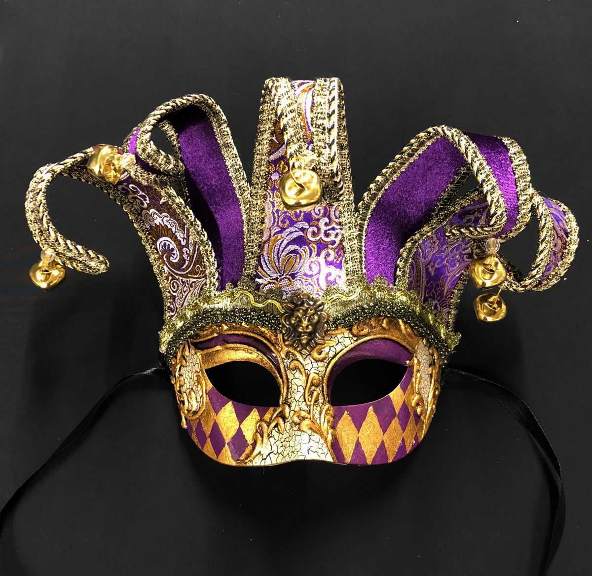 Purple Masquerade Masks