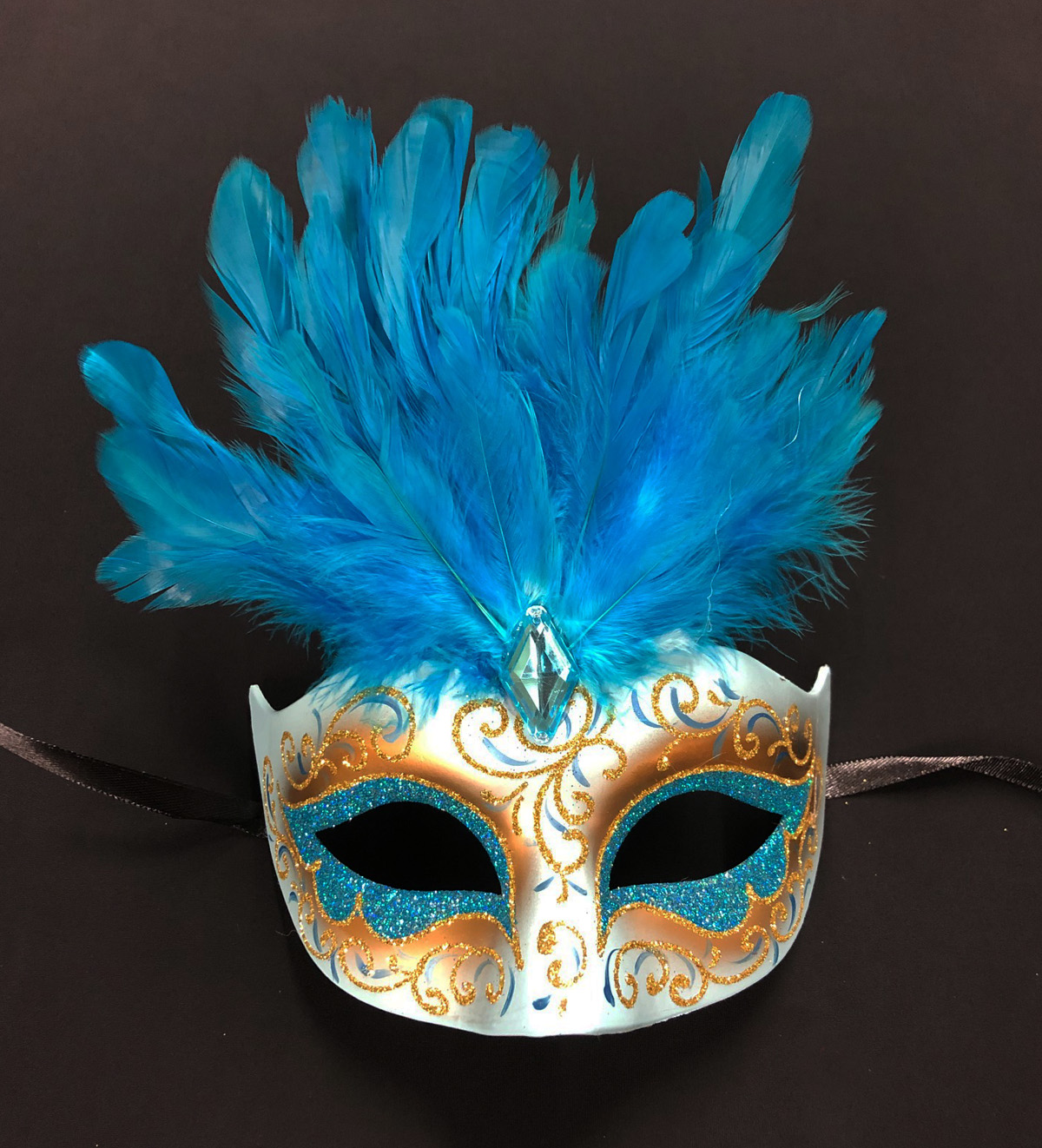 Blue Venetian Masks Designs