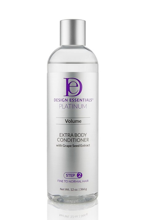 Design Essentials Platinum Volume Extra Body Conditioner, Step 2, 12 fl ...