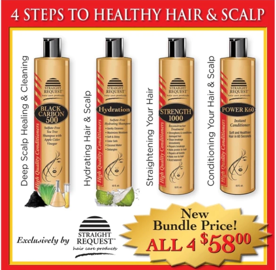 Straight Request Healthy Hair & Scalp Bundle | PaynesBeautySupply.com