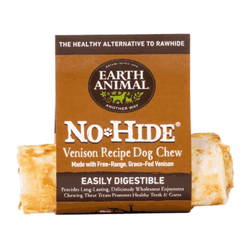 Earth Animal No-Hide Dog Chew Venison Small