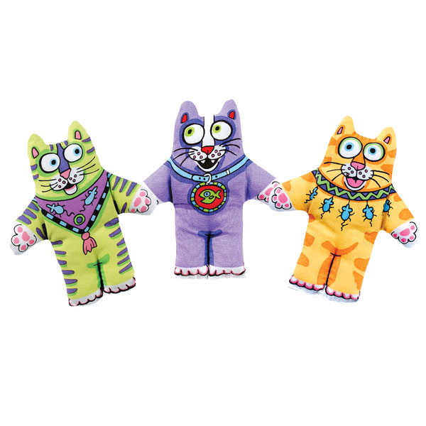 Fat Cat Kitten Little Catnip Toy