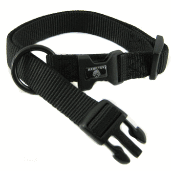 Hamilton Adjustable Nylon Dog Collar 16"-22"