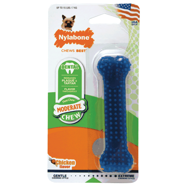 Nylabone Dental Chew Bone Original Petite