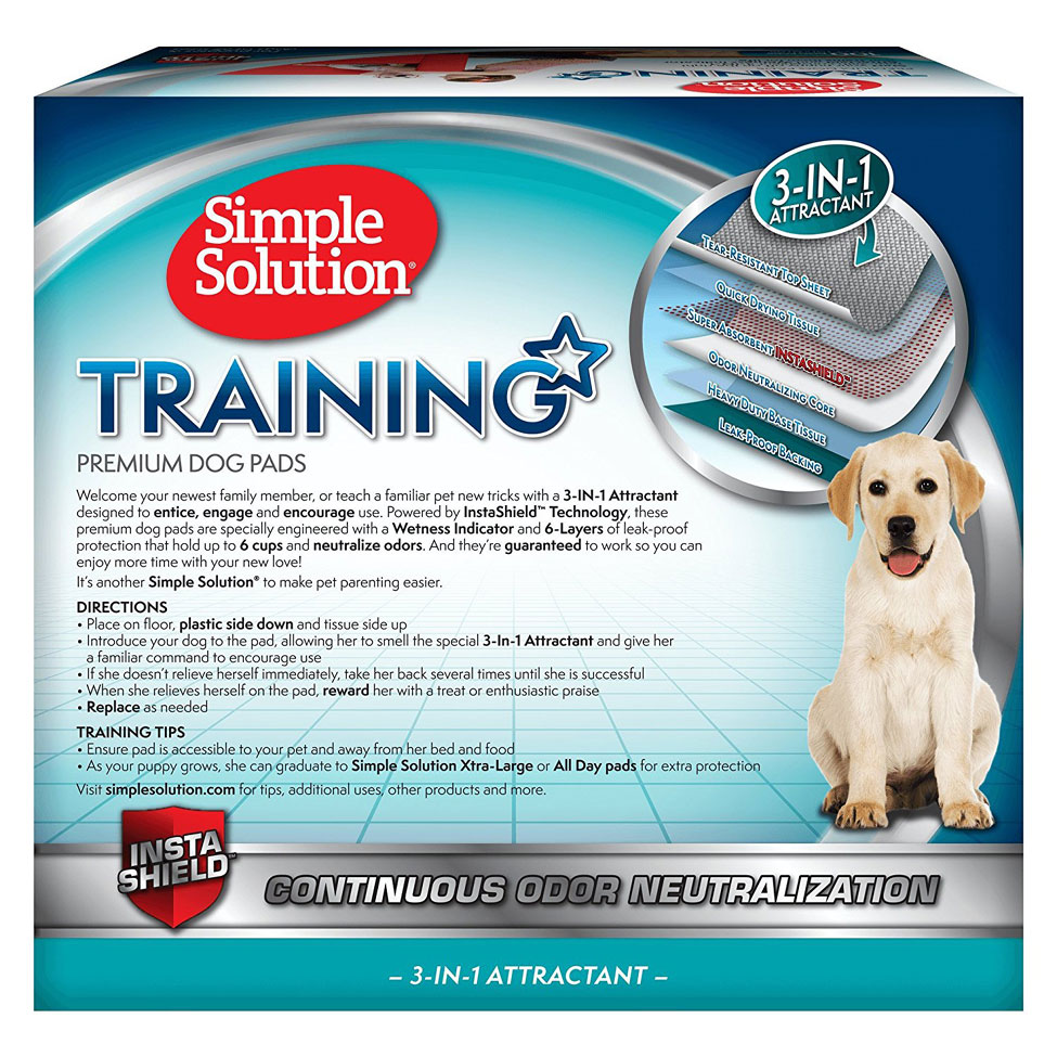 Simple Solution Puppy Training Pads 100pk