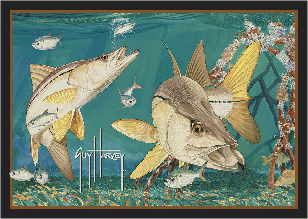 Milliken Area Rugs: Guy Harvey Rugs: Snook 602 - Guy Harvey Rugs by ...