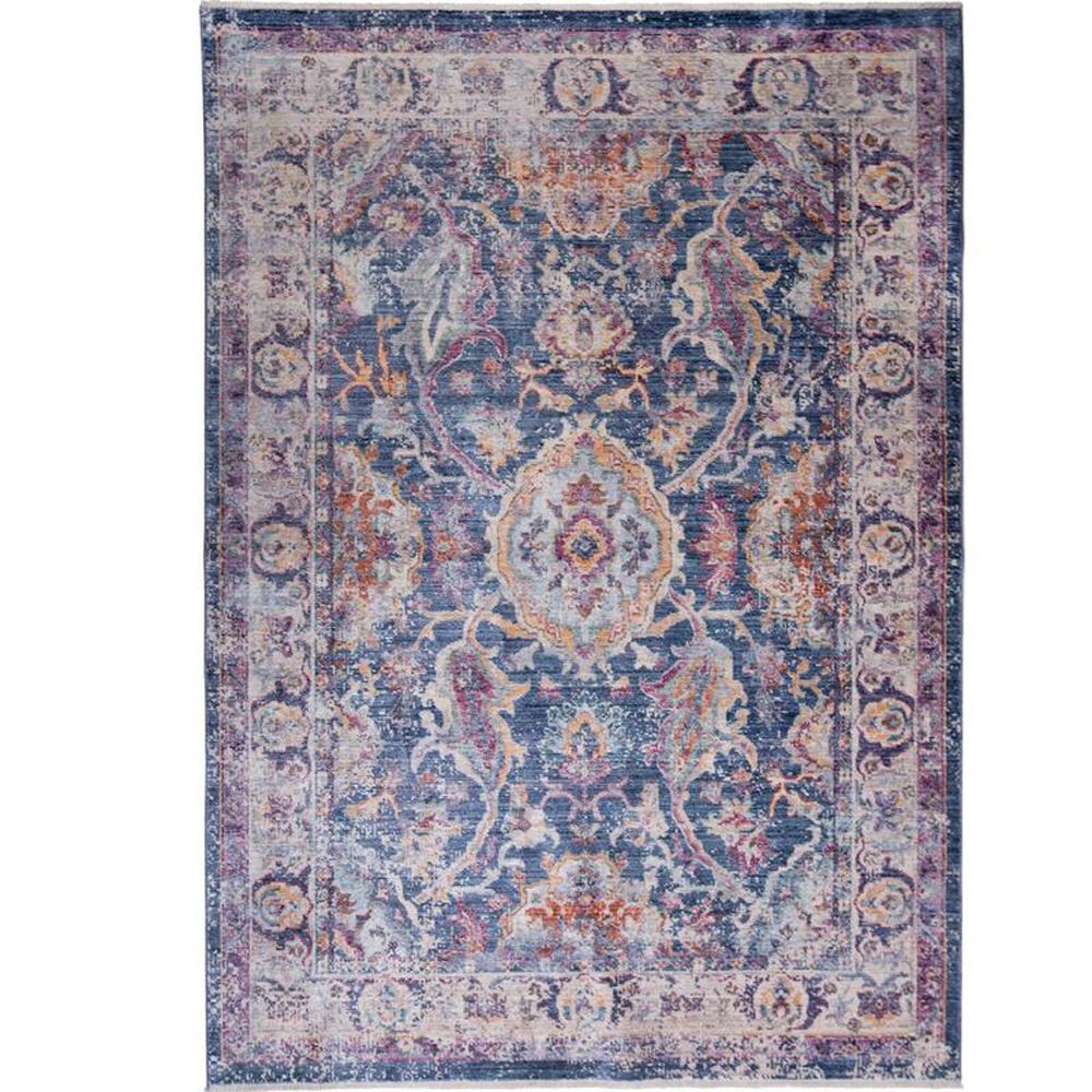 Nicole Miller Area Rugs: Artisan Rugs: 121A Blue-Ivory - Artisan Rugs ...