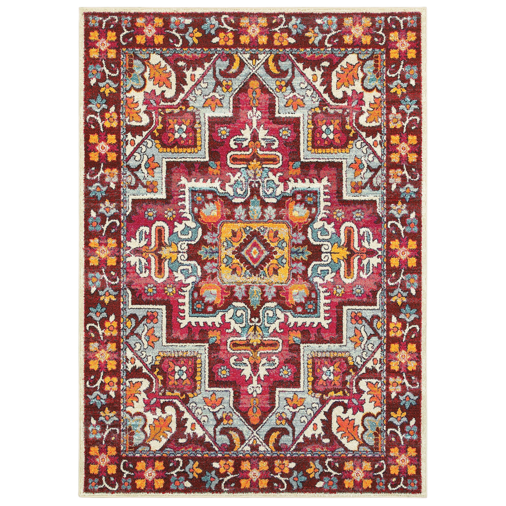 Sphinx Oriental Weavers Area Rugs: Bohemian Rugs: 5330R Traditional Red ...
