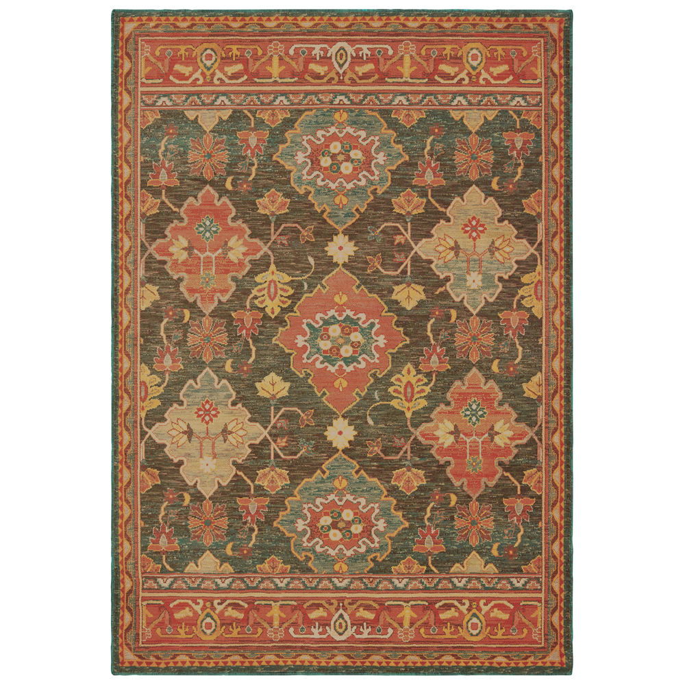 Sphinx Oriental Weavers Area Rugs: Toscana Rugs: 9570B Casual Charcoal ...