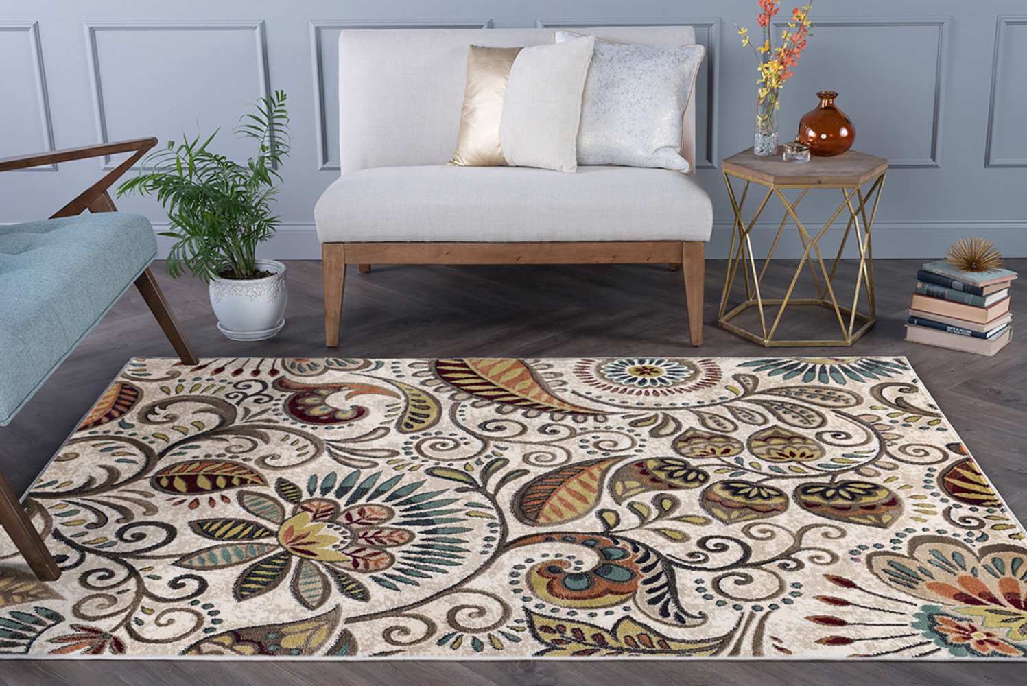 Tayse Area Rugs: Capri Rugs: CPR1011 Contemporary Ivory - Capri Rugs by ...