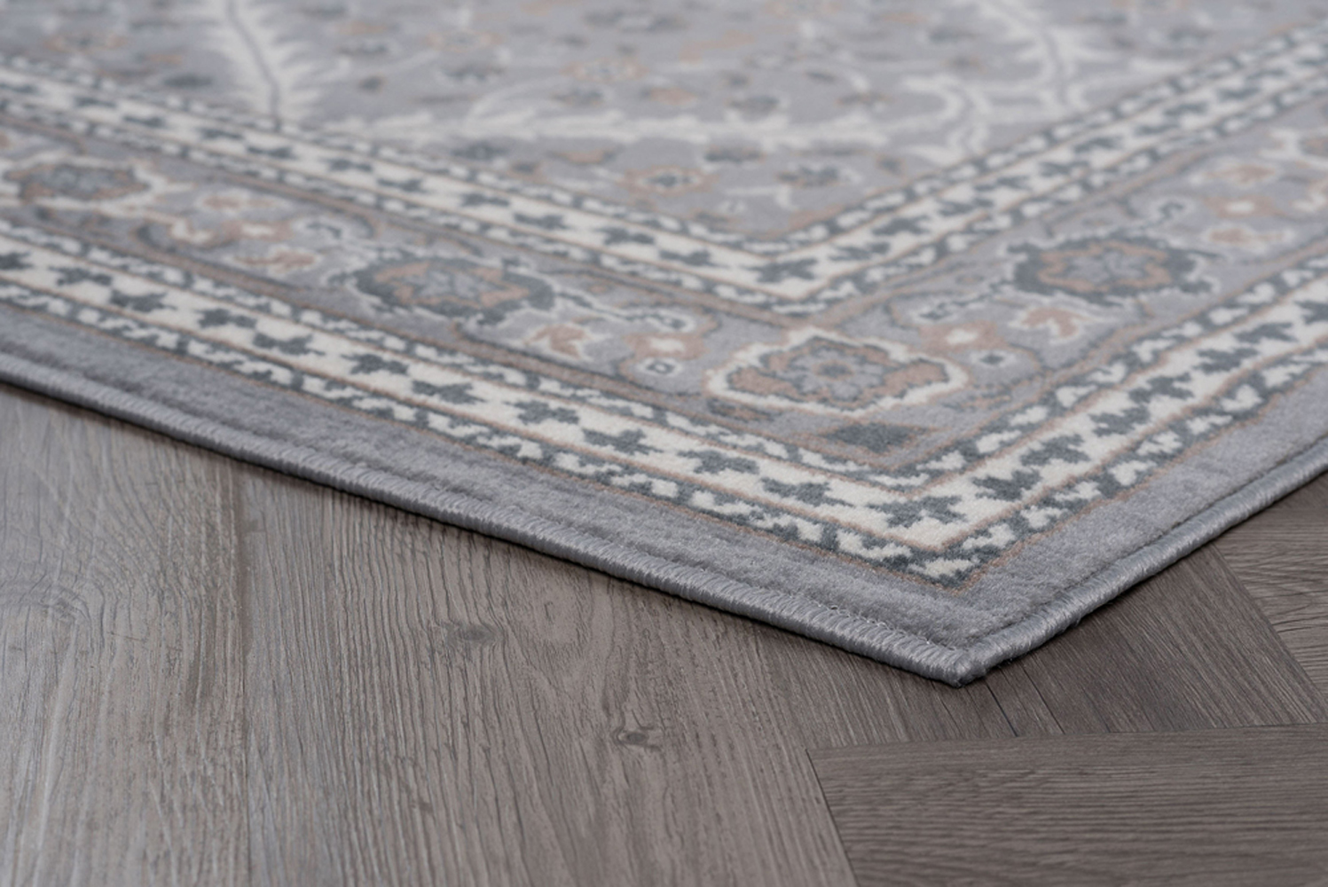 Tayse Area Rugs: Madison Rugs: MDN3709 Traditional Gray - Madison Rugs ...