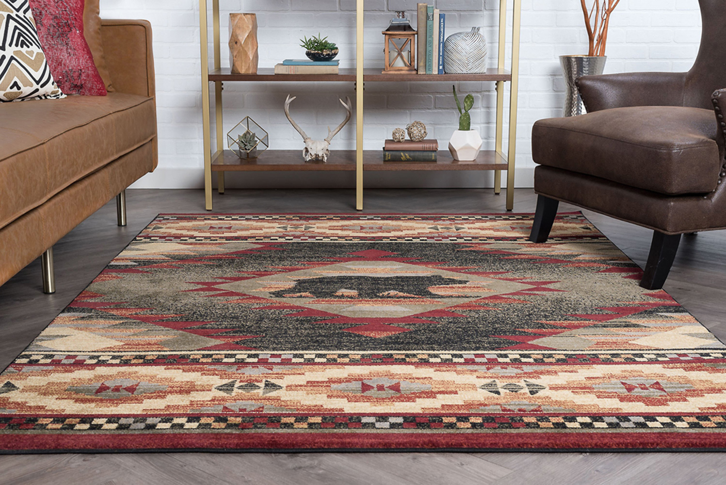 Tayse Area Rugs: Nature Rugs: 7001 Novelty Multi-Color - Nature Rugs by ...