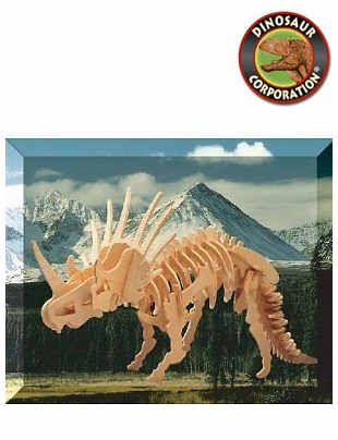 Wholesale Woodcraft Styracosaurus Dinosaur Skeleton Kits