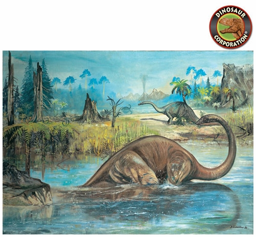 Diplodocus carnegii | Josef Moravec | Dinosaur Corporation