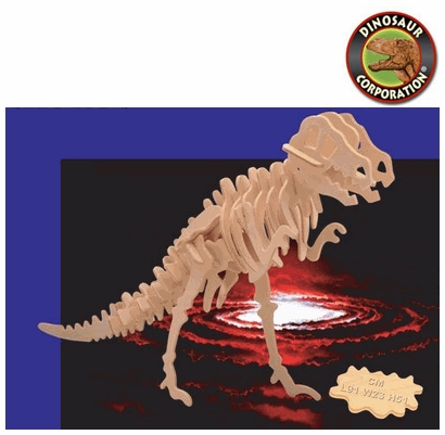 Giant T-rex Wood Craft Bones Skeleton Kit, 30"