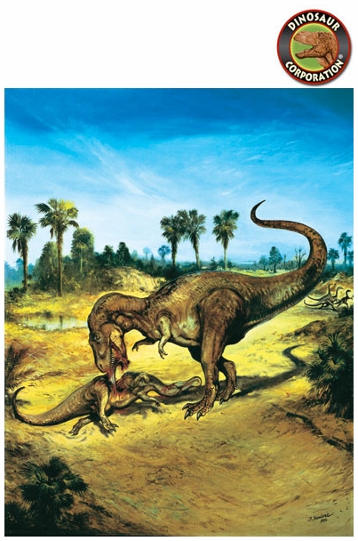 Tyrannosaurus rex | Oil Painting | Dinosaur Corporation