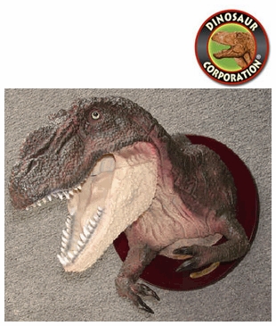 T-rex Wall Mount Head Replica