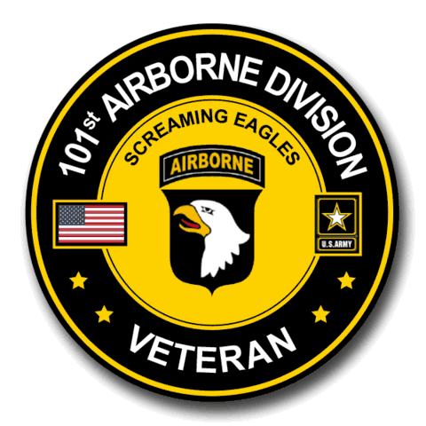 101st Airborne Division Veteran Decal - US Army Division Veteran Decals ...
