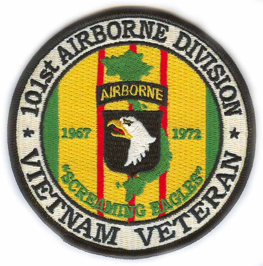 101st Airborne Division Vietnam Veteran Patch - 101st Airborne Division Patches - PriorService.com