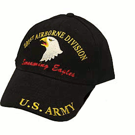 101st Airborne Embroidered Cap - US Army Caps - PriorService.com