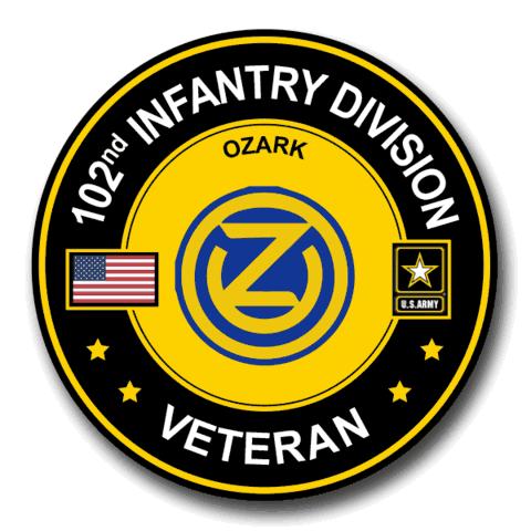 102nd Infantry Division Veteran Decal - US Army Division Veteran Decals ...