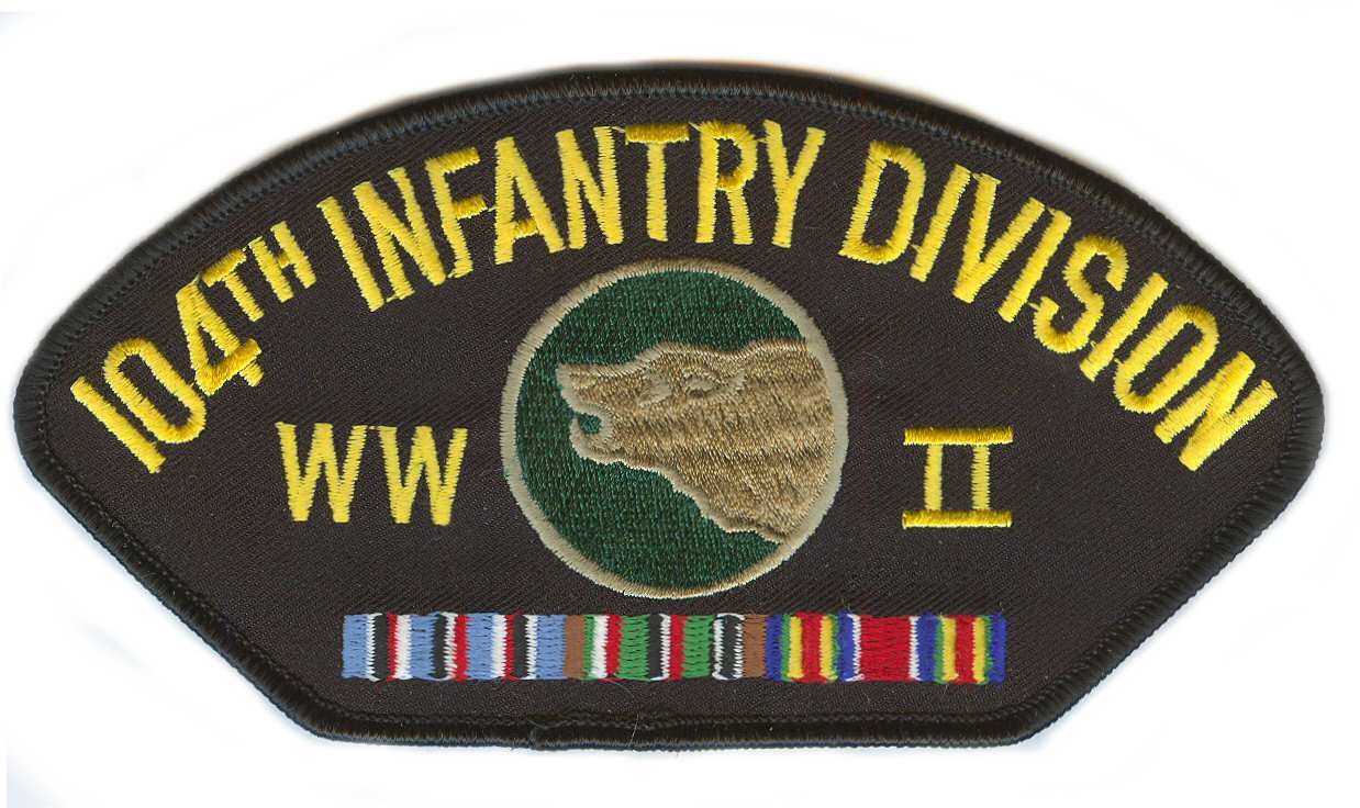104th Infantry Division WWII Patch - World War 2 Hat Patches ...