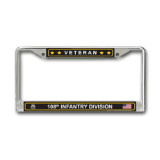 US Army Division Veteran License Plate Frames , Military Gifts and more ...