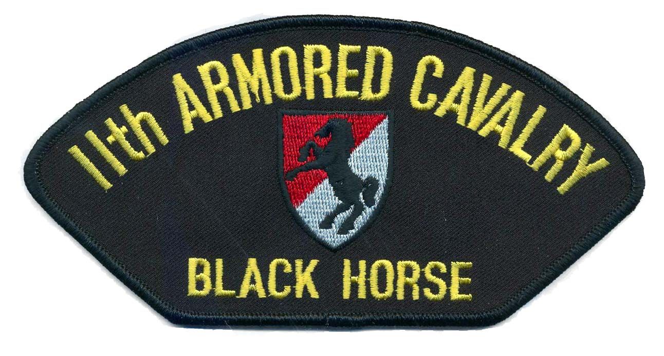 11th Armored Cavalry Hat Patch - World War 2 Hat Patches - PriorService.com