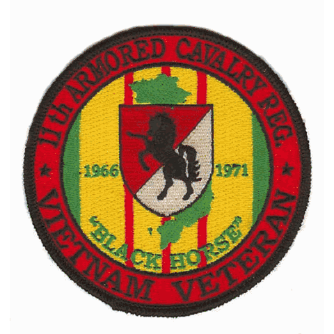 11th Armored Cavalry Vietnam Veteran Patch