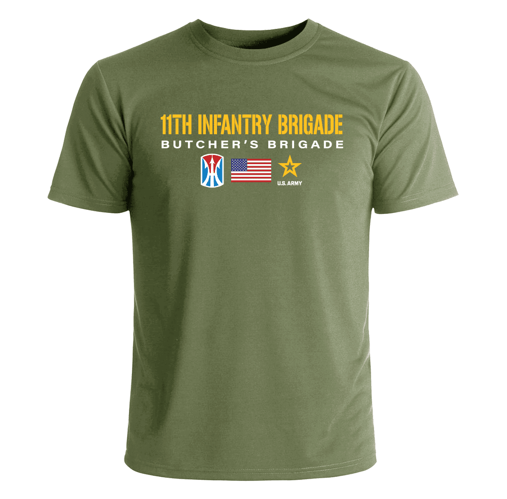 11th Infantry Brigade T-Shirt - US Army Unit Full Color T-Shirts ...