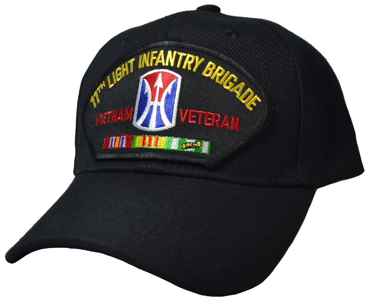 11th Light Infantry Brigade Vietnam Veteran Ball Cap - US Army Vietnam ...