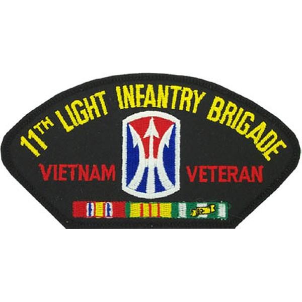 11th Light Infantry Brigade Vietnam Veteran Patch - 11th Infantry ...