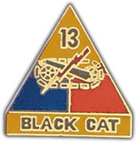 13th Armored Division Pin - 13th Armored Division - PriorService.com